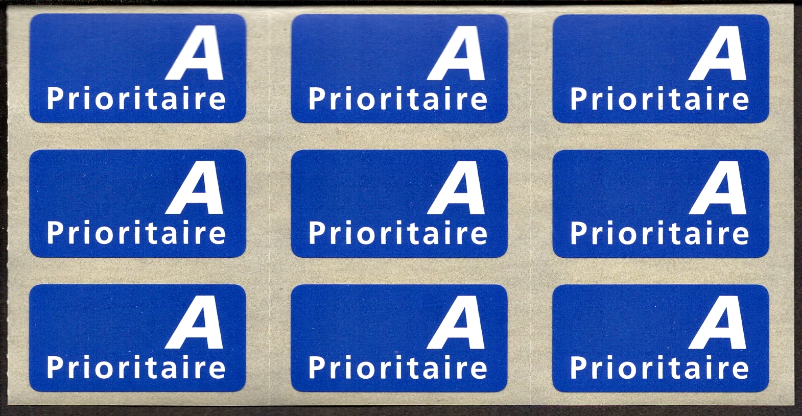 International Airmail And Priority Mail Labels: Denmark: Prioritaire A ...