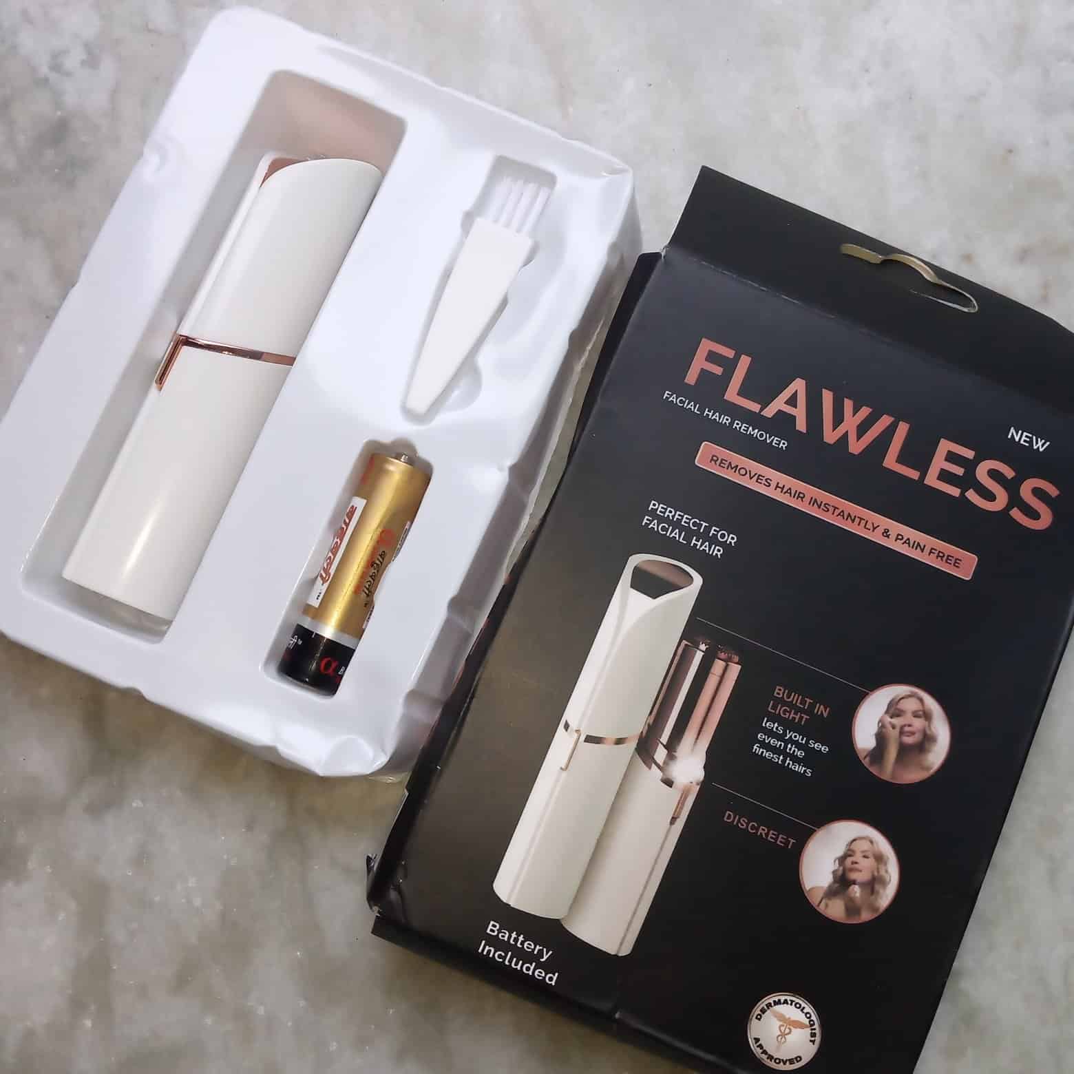 FLAWLESS FACIAL HAIR REMOVER REVIEW