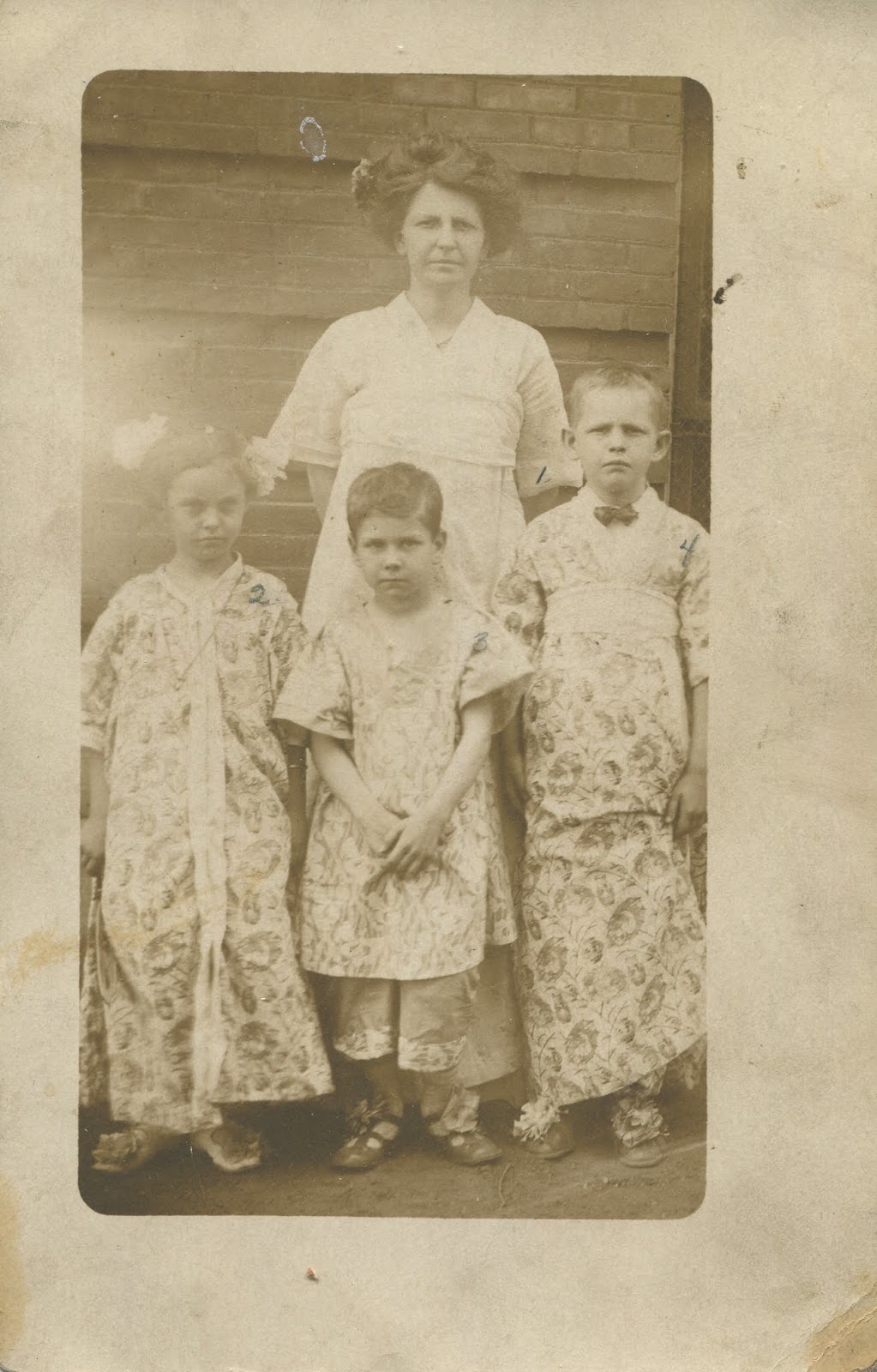 Dull Tool Dim Bulb: A curious photograph. Orphans? Wards of the State?