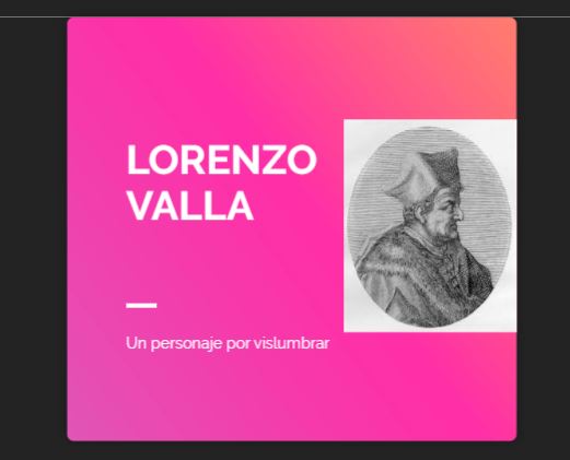 Lorenzo Valla: Una increíble formar de enseñar Historia