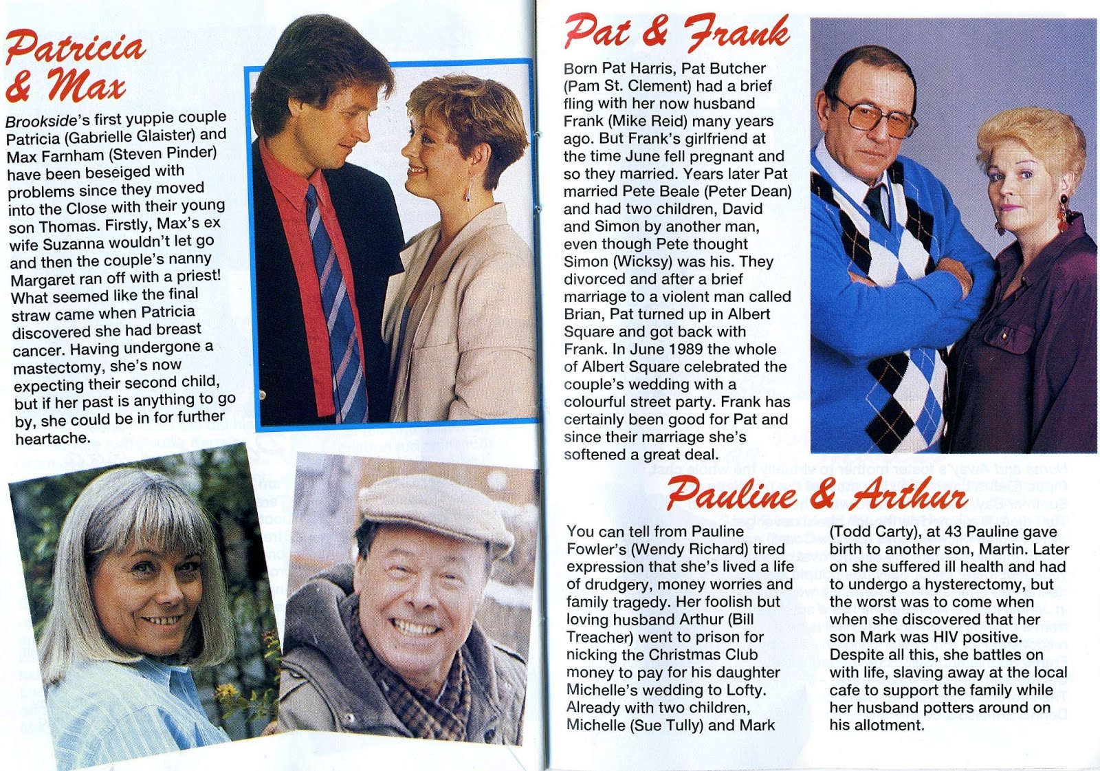 Inside Soaps Favourite Couples Part 11 November 1992