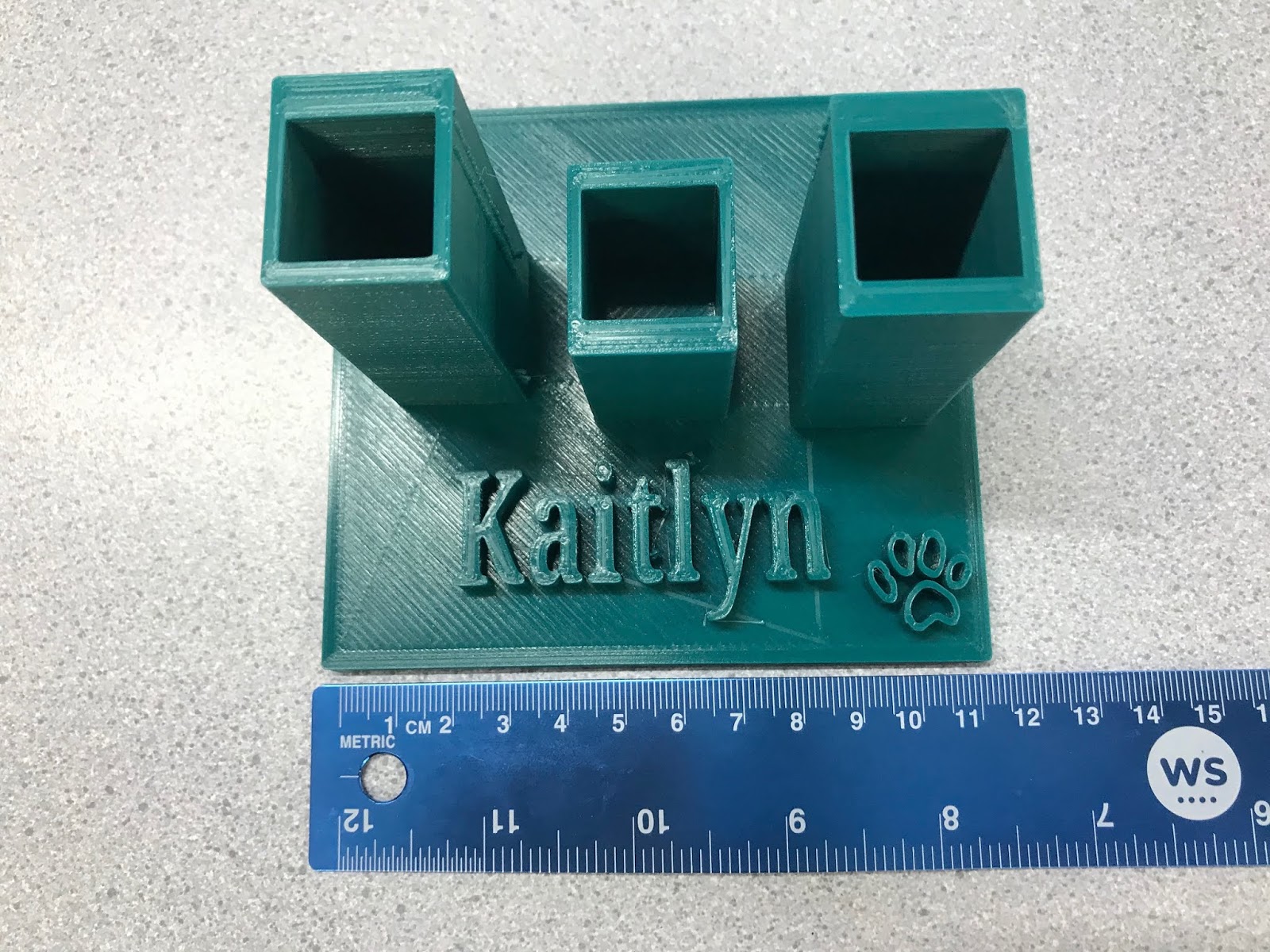 3D Print School: 3D Printed Minature Stationary Stands