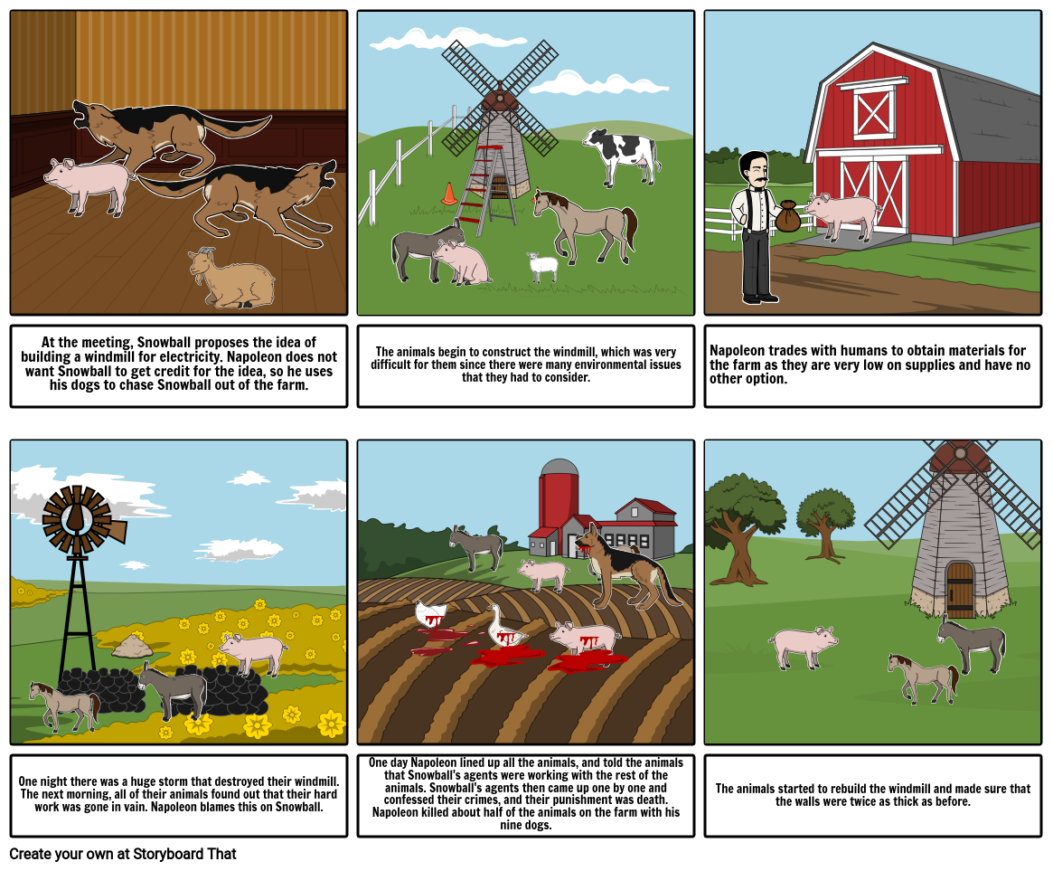 What Happened To The Nine Puppies In Animal Farm