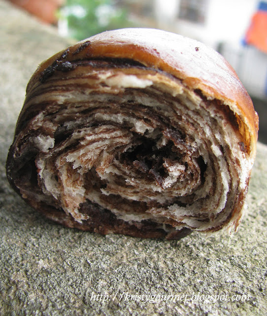 Chocolate Wassant @ 'Da Li Shi' Bun