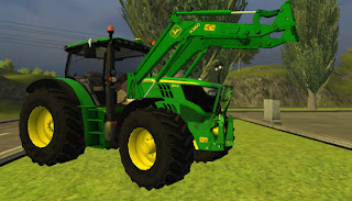 Oligamer mods: FS13 - John Deere 6150R with H360 Loader