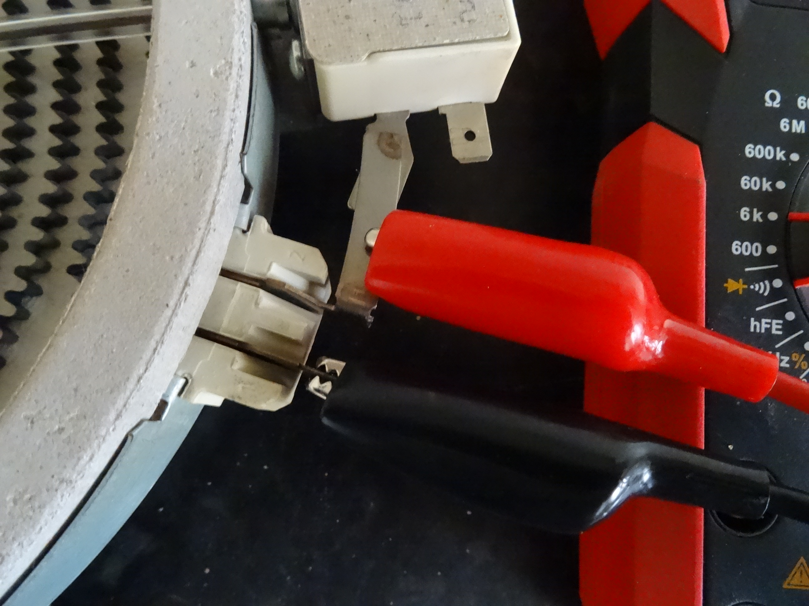 Electric cooker oven troubleshooting and repair: Ceramic hob heating ...