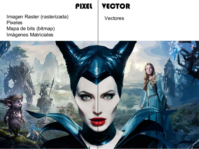 Johnny Design: Diferencias entre PIXEL y VECTOR
