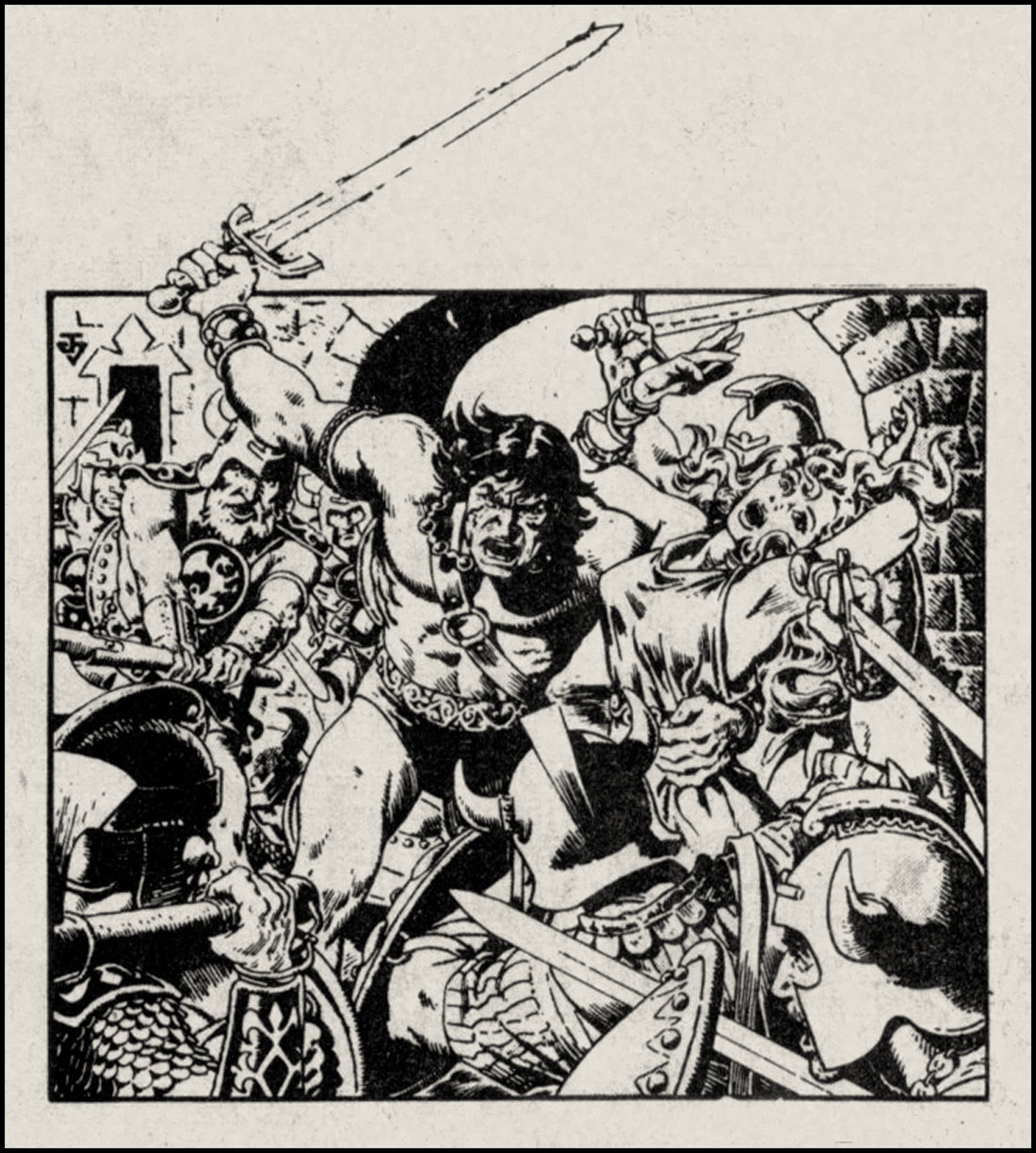 Cap'n's Comics: Kull by John Severin