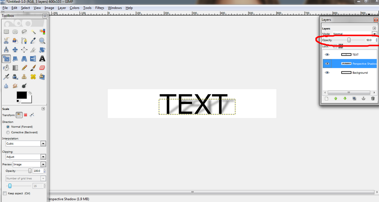 Kali's Tips, Tricks & Tutorials: Text Effects (GIMP)