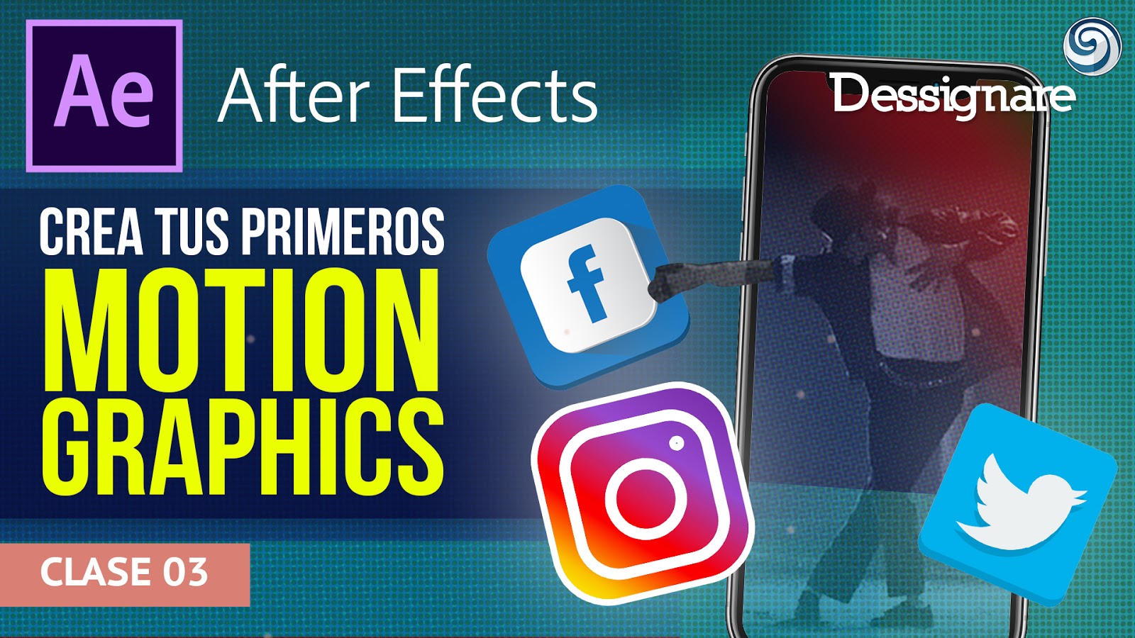 Crea MOTION GRAPHICS para Social media - Tutoriales de After Effects # ...