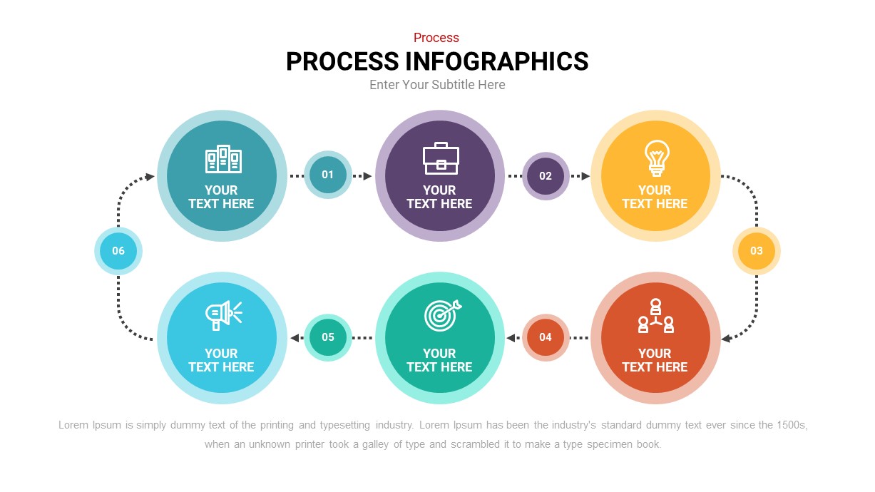 PowerPoint Process Infographic Template | Slideheap