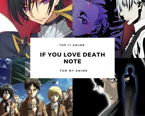 Top 11 Anime To Watch If You Love Death Note - ForMyAnime