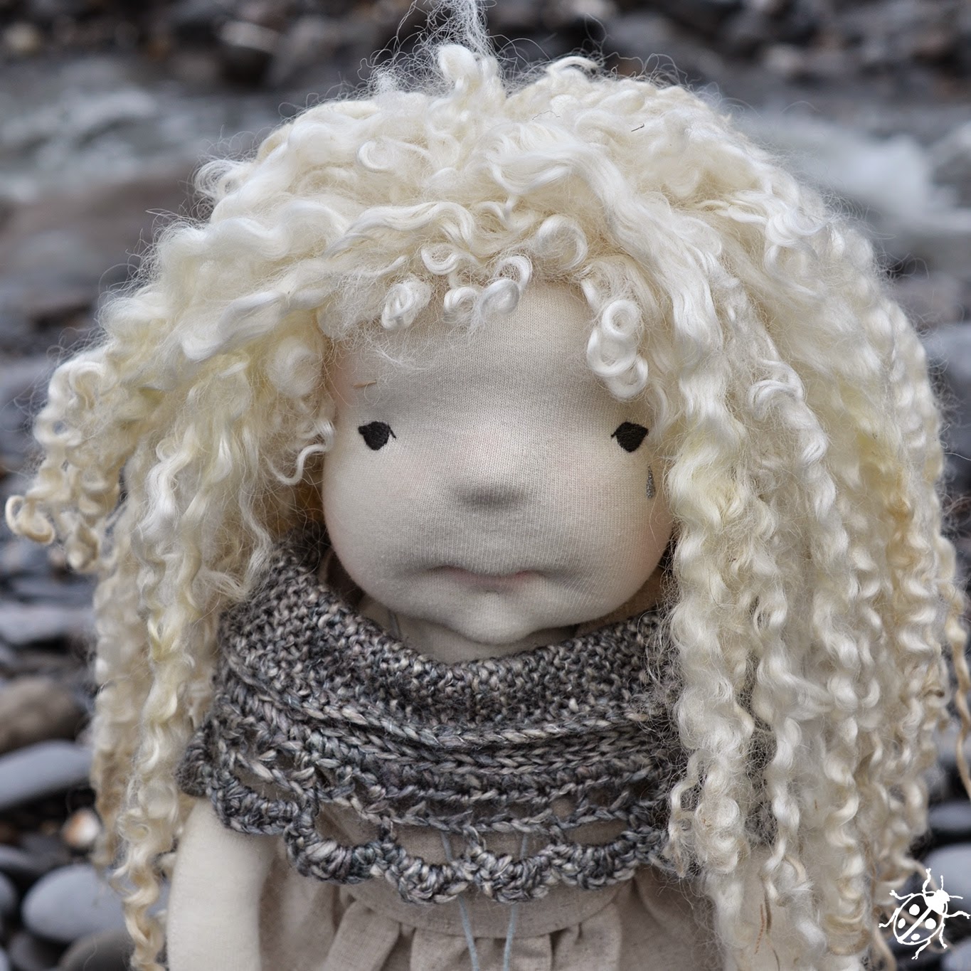 Ladybird Doll Studio: Vanora - my sorrowful selkie girl.