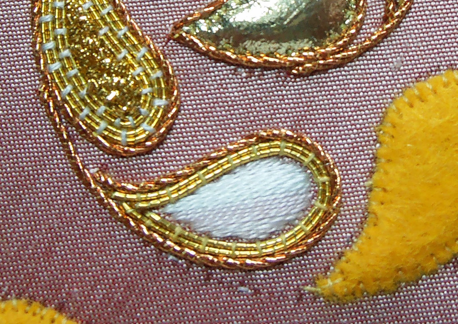 Goldwork progress