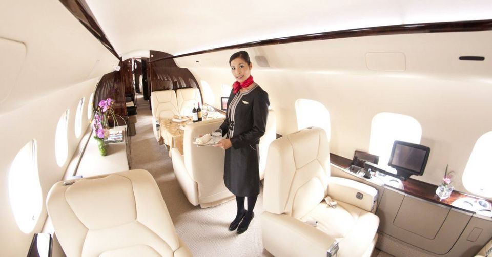 VIP Flight Attendant Jobs: VIP Flight Attendant Sino Jet China