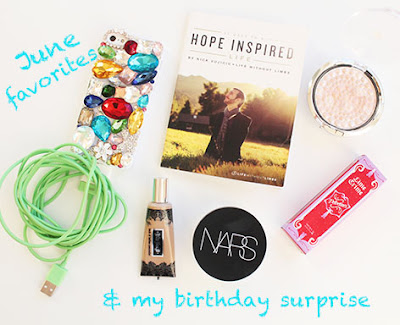 kandeej.com: June Favorites and My Birthday Surprise