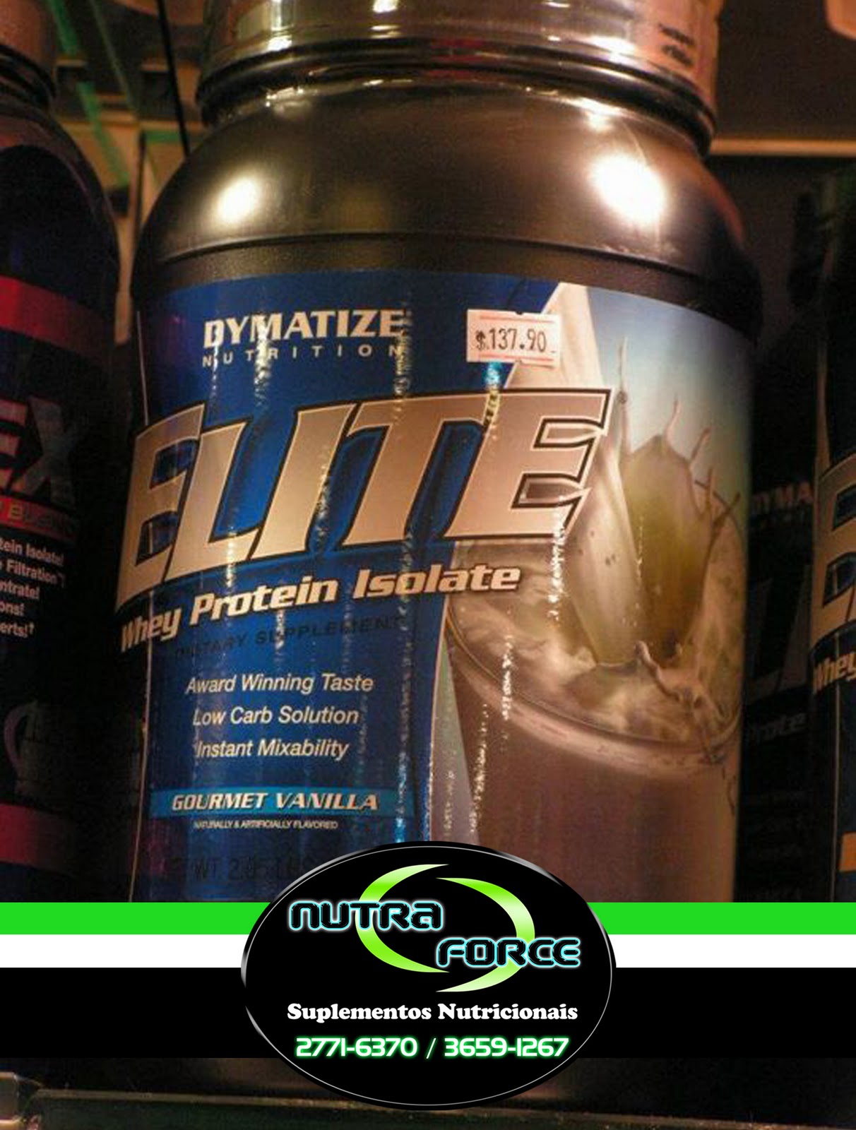 Nutra Force Suplementos: Proteínas (Whey Protein)