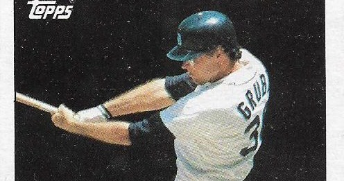 1985 Topps: #643 - Johnny Grubb