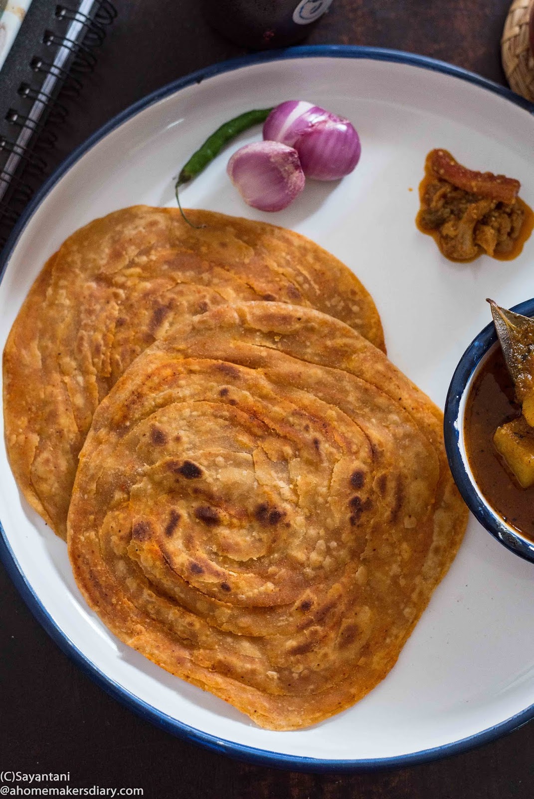 Namak Mirch ka Paratha - A Homemaker's Diary