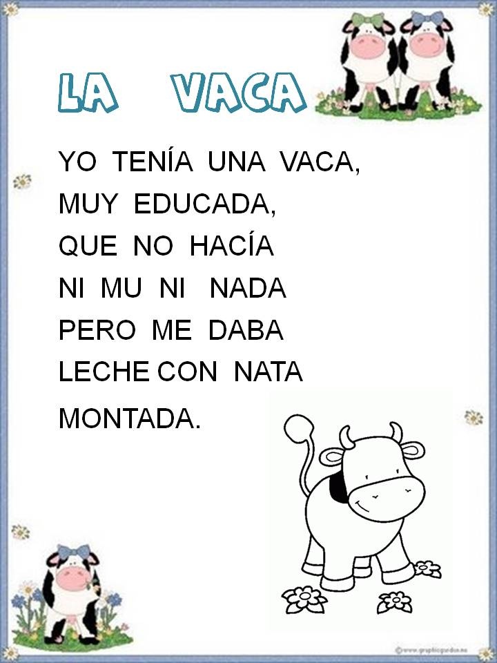 Infantil en Ribadesella: PROYECTO LA VACA