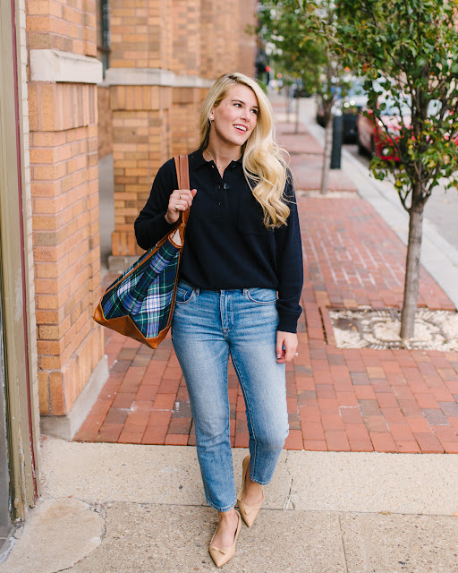 Summer Wind: How To Style: Polo Collared Sweater