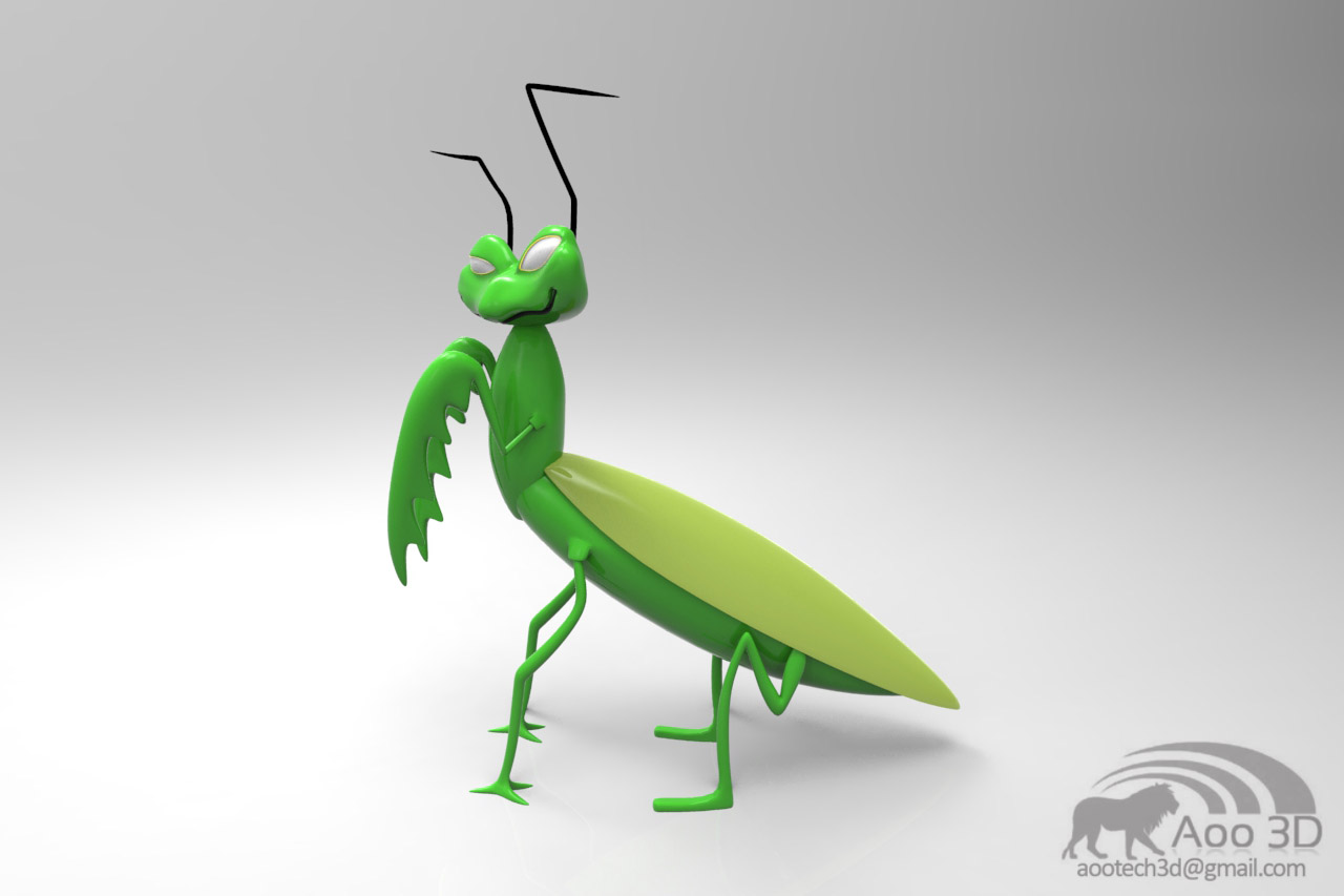 Animation Mascot Design | Aoo3D
