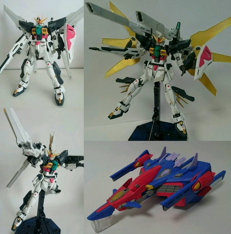 Custom Build: MG 1/100 G-Falcon Unit Gundam Double X