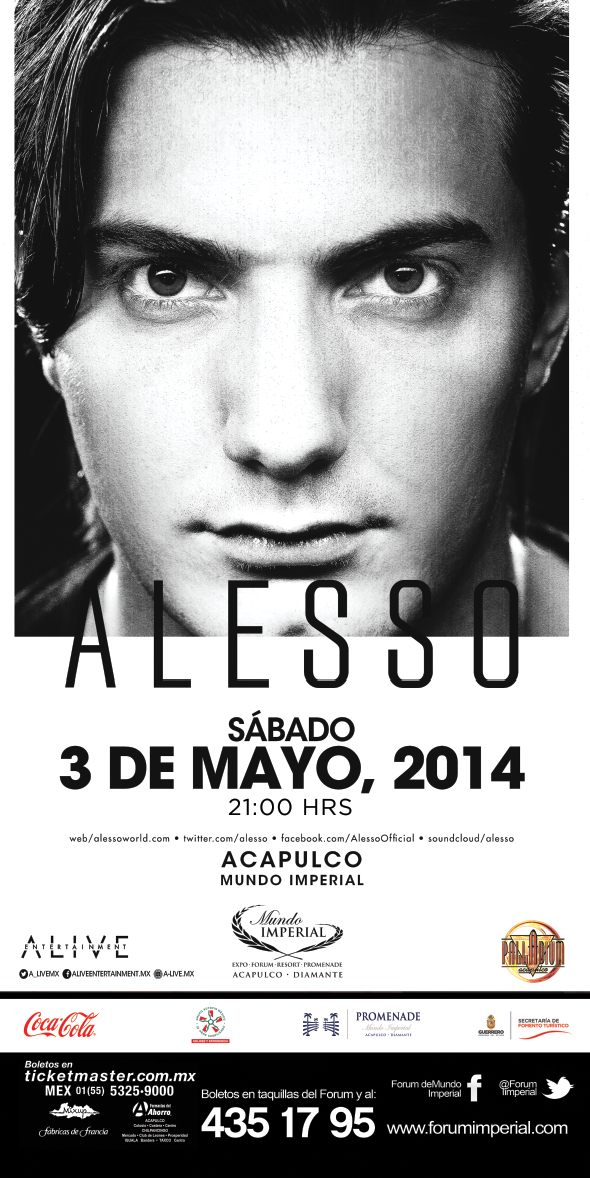 Mundo Imperial: Alesso en Acapulco