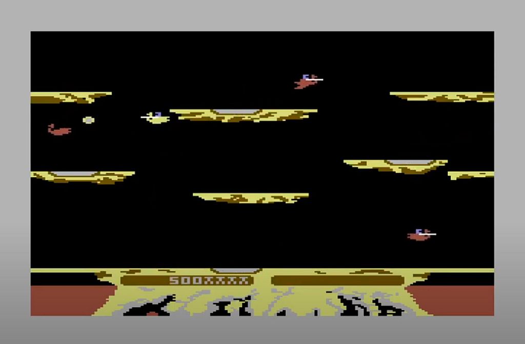 Indie Retro News: Joust - Long lost AtariSoft C64 conversion of Joust ...