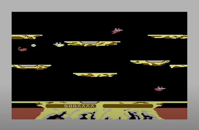 Indie Retro News: Joust - Long lost AtariSoft C64 conversion of Joust ...