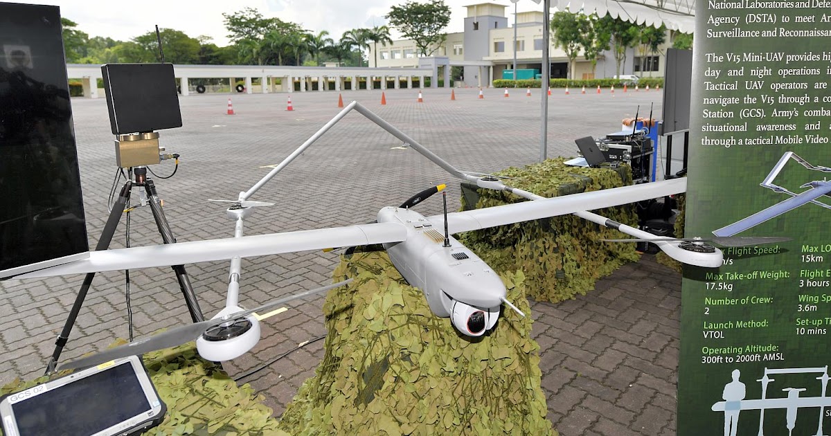 DEFENSE STUDIES: Singapore Army Showcases Veloce 15 VTOL Mini-UAV