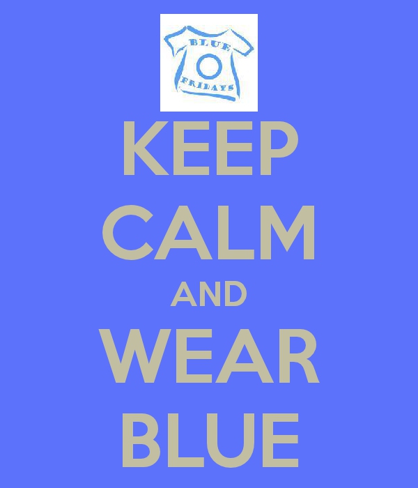 Diabetes Ramblings: Keep Calm and Wear Blue (#HAWMC)
