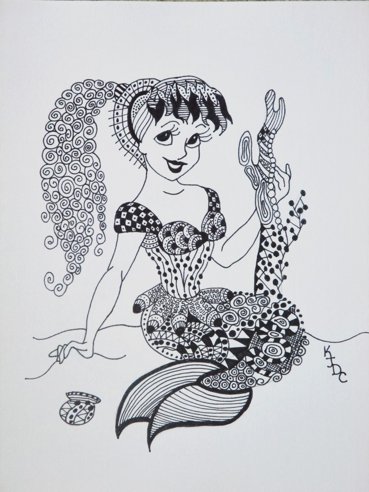 KIMagination: More Zentangles