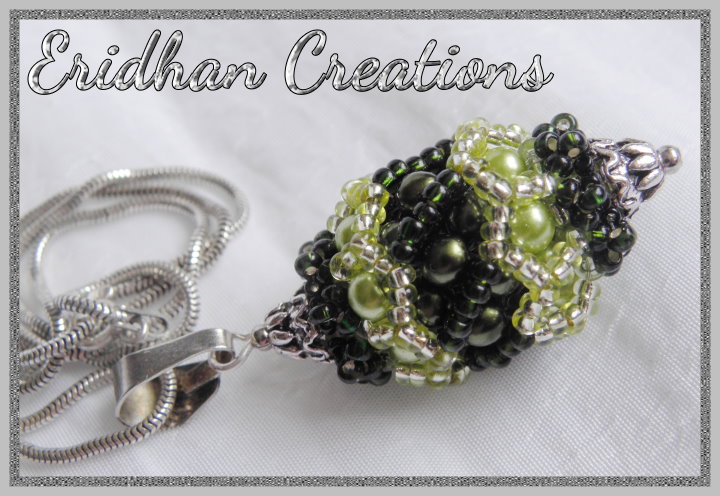 Eridhan Creations - Beading Tutorials: Beaded beads... and another ...