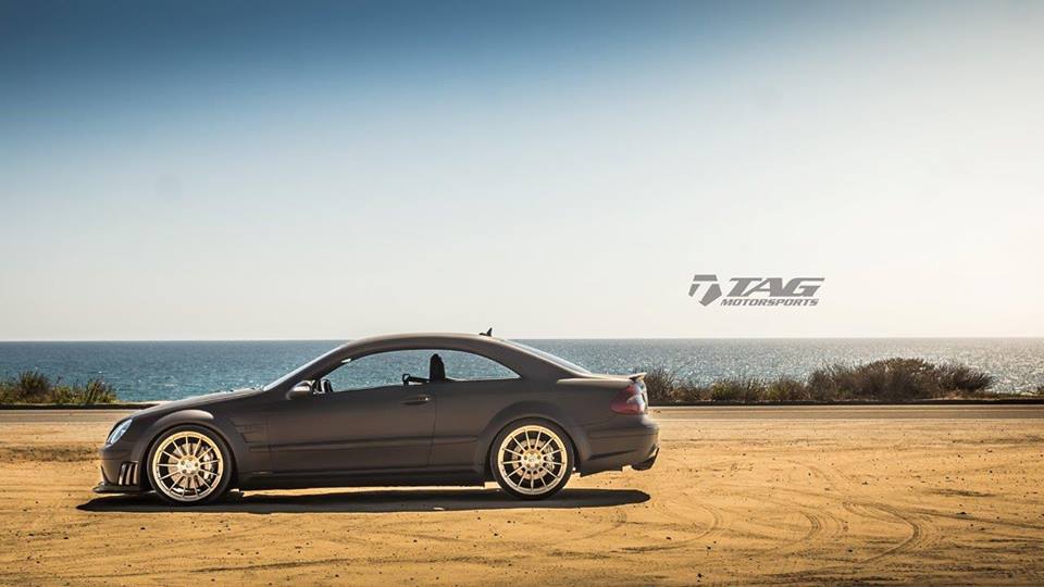 Mercedes-Benz W209 CLK63 AMG Black Series on ‪HRE‬ ‪‎Wheels | BENZTUNING