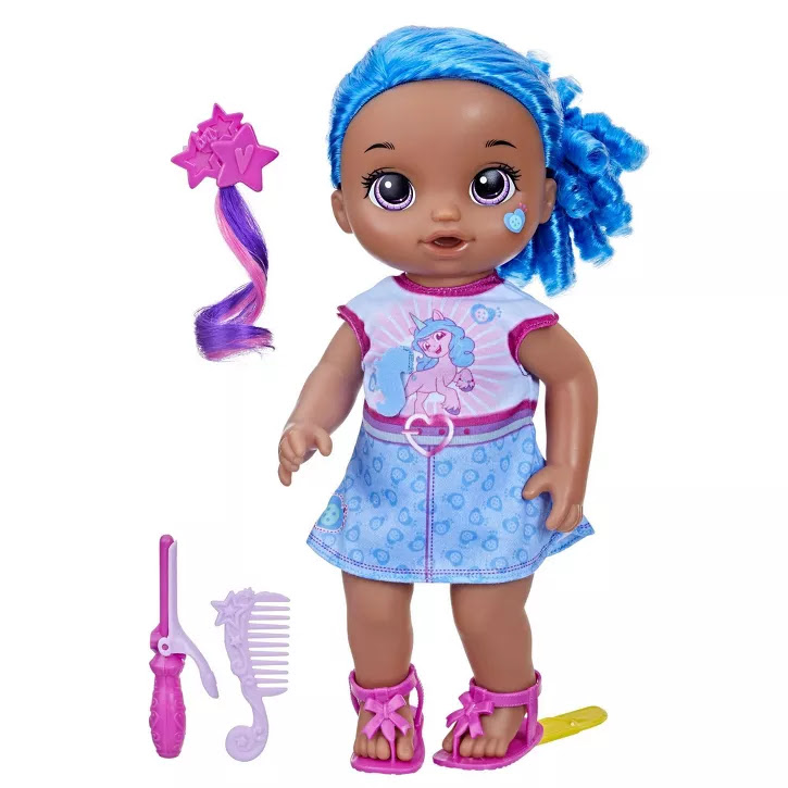 My Little Pony My Little Pony Baby Izzy Moonbow Figure by Baby Alive ...