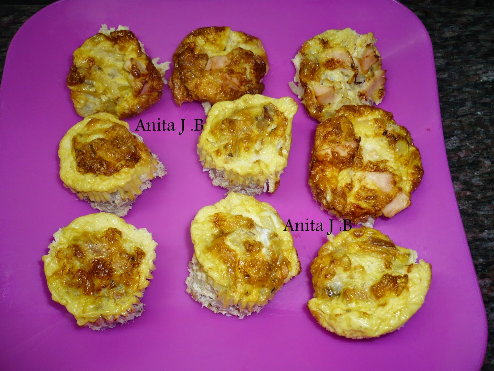 En la cocina con Ana : Dieta PP : Express ...Muffins de Atún y Pavo