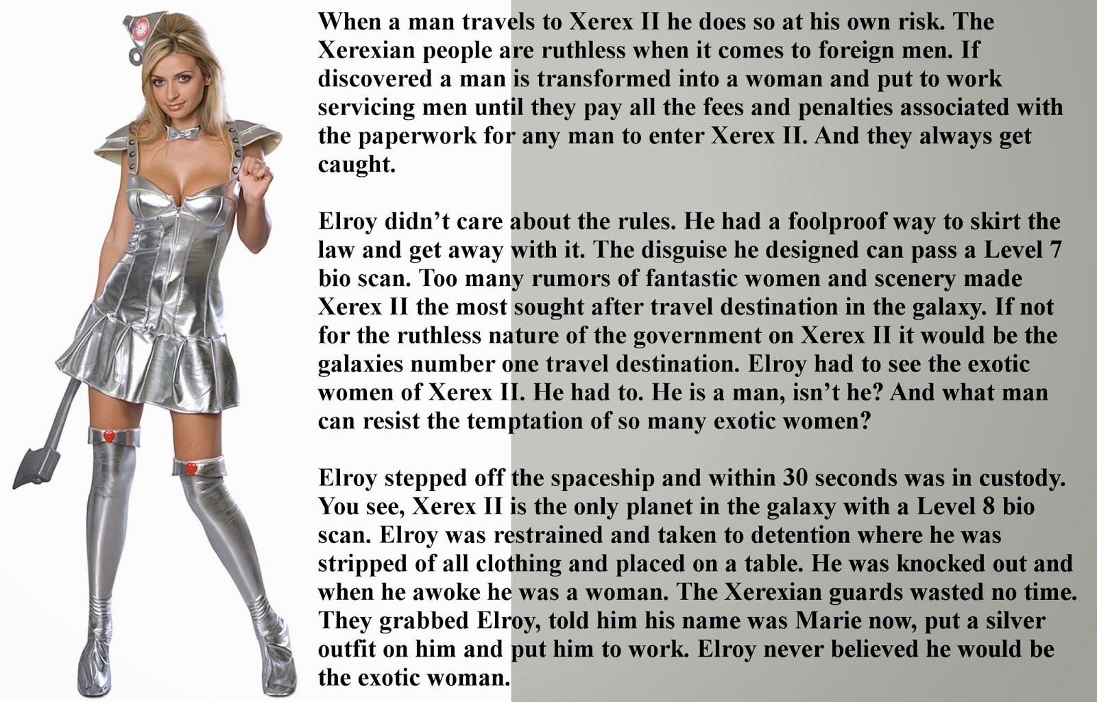 Exotic Tg Captions The Exotic Woman