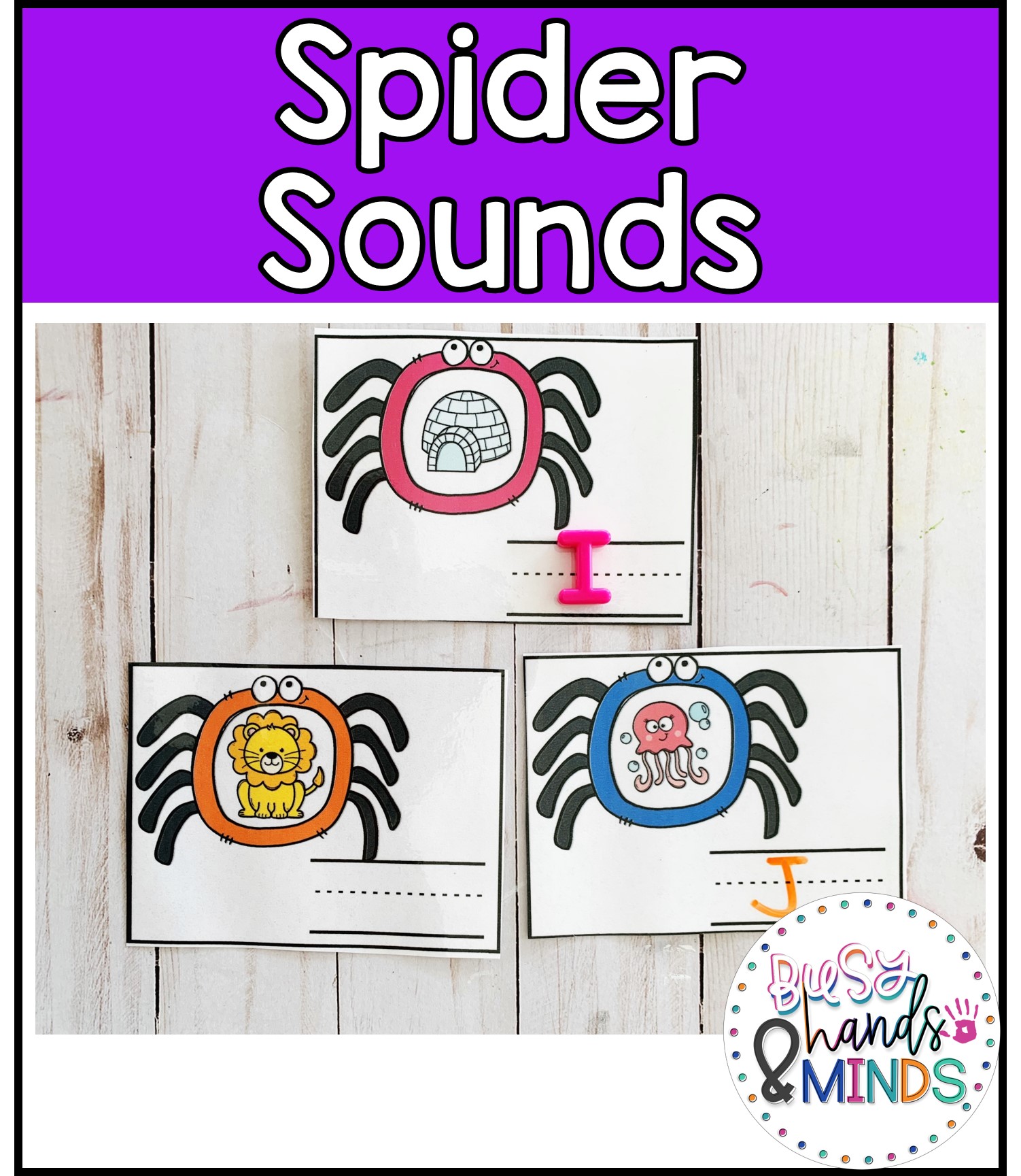 Spider Preschool Theme | Busy Hands and Minds