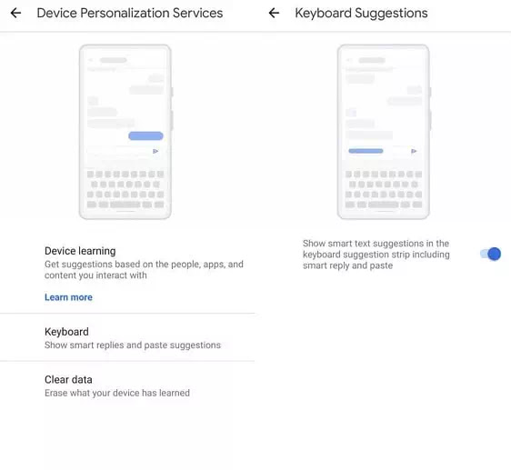 Cara mematikan Smart Keyboard Suggestion di Android 11 - ANDROID31