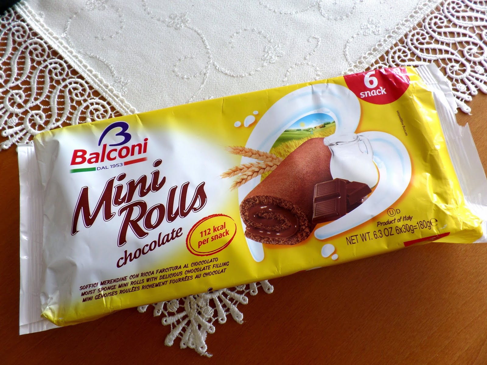 Kultura i Fetysze: RECENZJA #40: Balconi Mini Rolls Chocolate