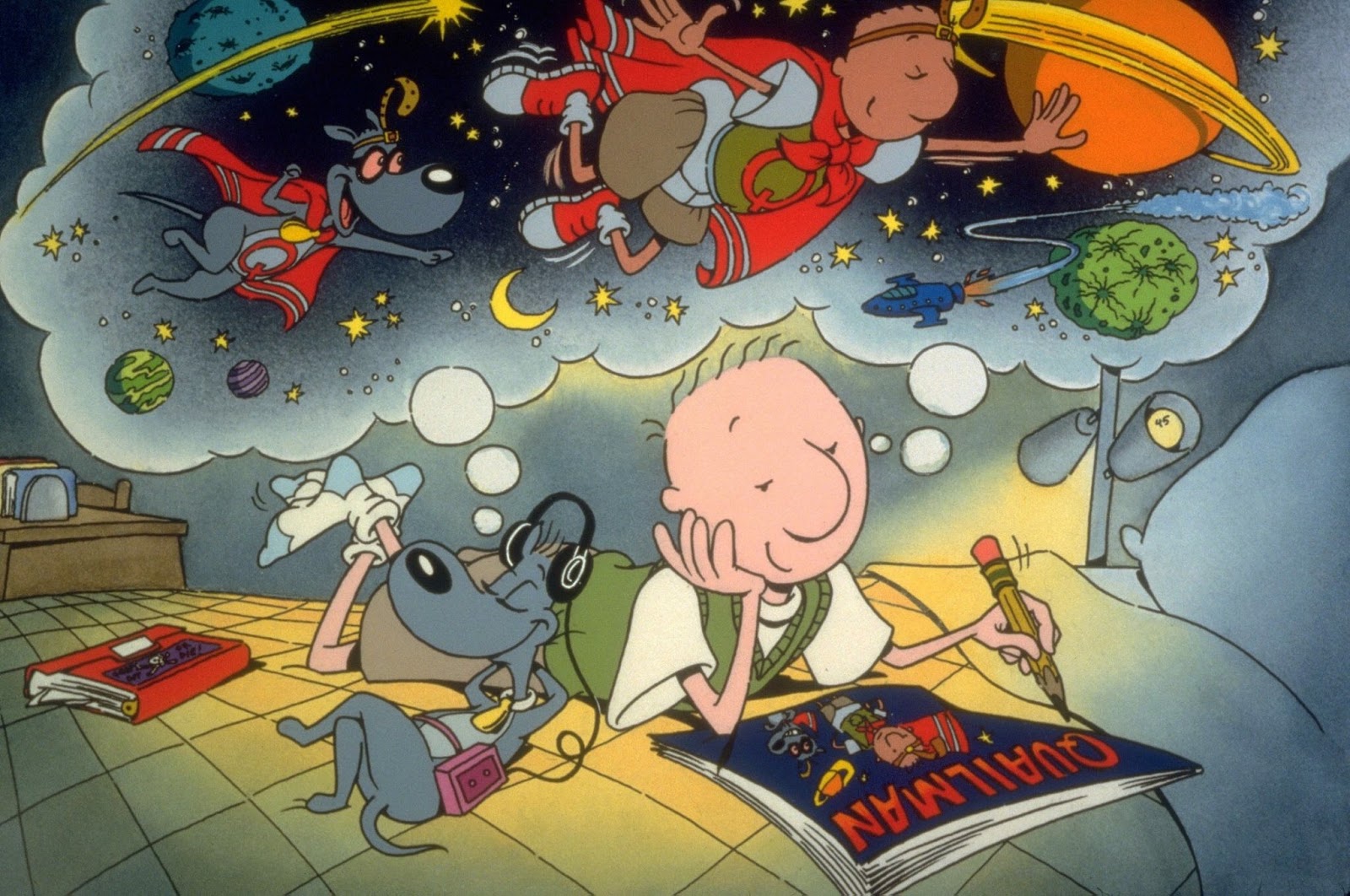 o canil do beagle: Doug- O desenho que falava sobre ser adolescente