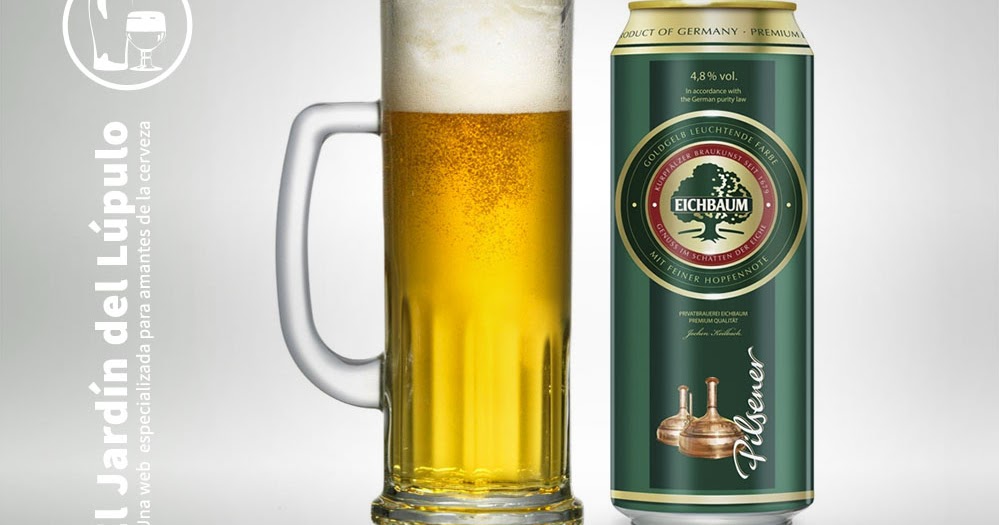 El Jardín del Lúpulo. Web especializada en cerveza.: Eichbaum Pilsener