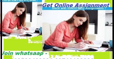 IGNOU FULLY SOLVED ASSIGNMENTS 2020-21: TAKE ASSIGNMENT AND GET 20 MARKS IN FINAL RESULT ON ...