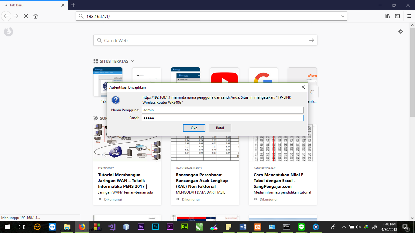 Al Ilmu (Berbagi Ilmu Opo Wae): Routing