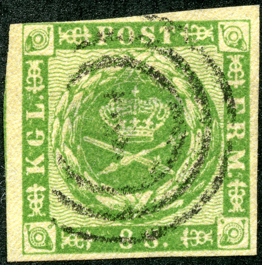Big Blue 1840-1940: Denmark "Royal Emblems" Issues 1851-1863: A closer look