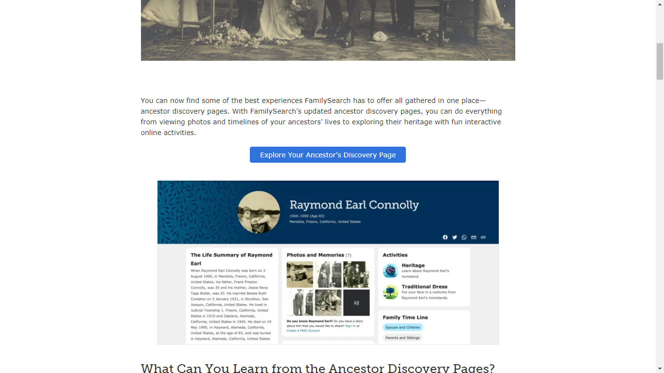 Genea-Musings: Exploring the New "Ancestor Discovery Pages" on FamilySearch