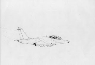 Dilou - Dessins: Alpha Jet ... suite ....