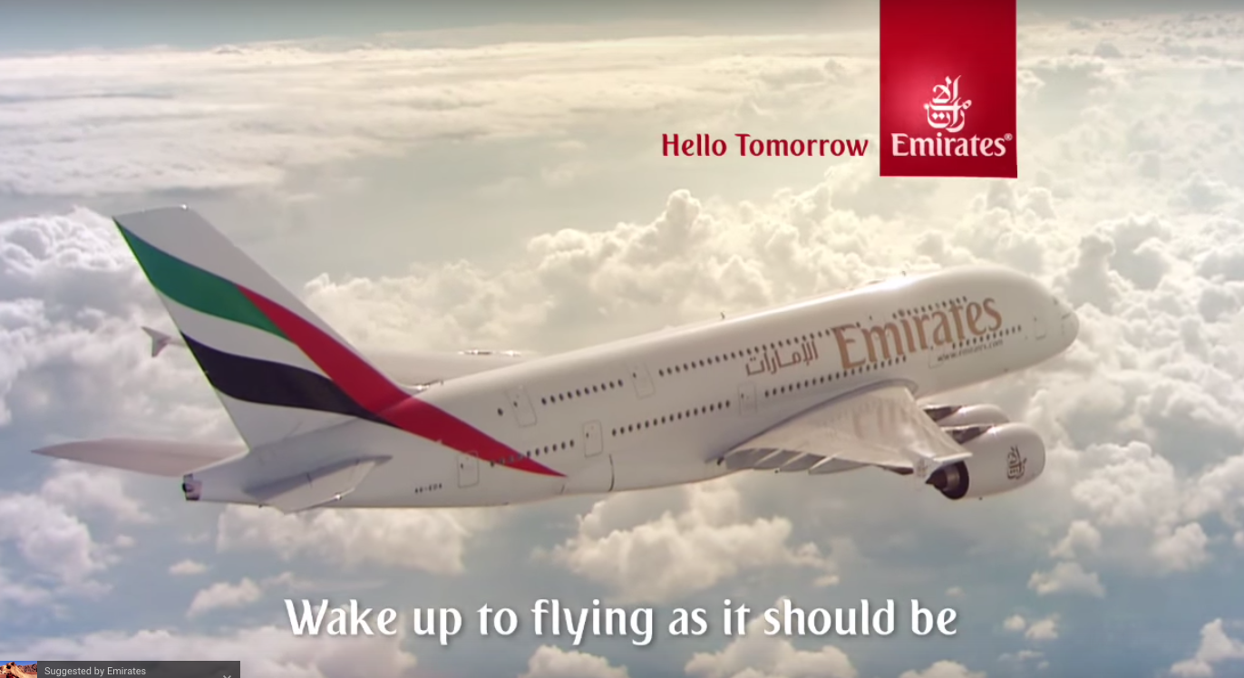 Alex's Trend Blog: Quirky Emirates Advertisement