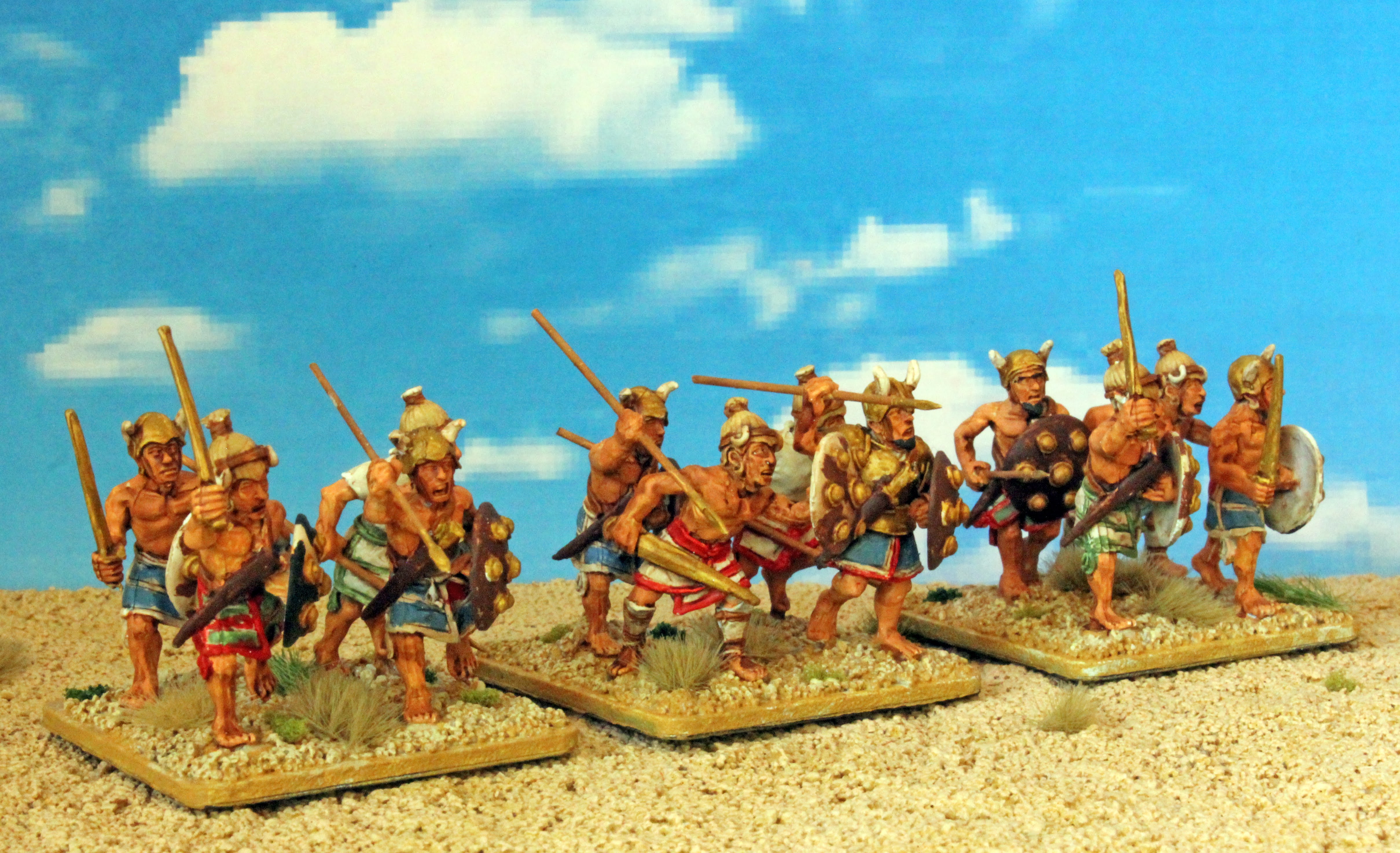 Bucellarii: Sea Peoples Chariots and Warriors